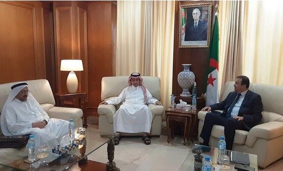 Arkab reçoit le représentant de la Banque qatarie de l'énergie et le ...